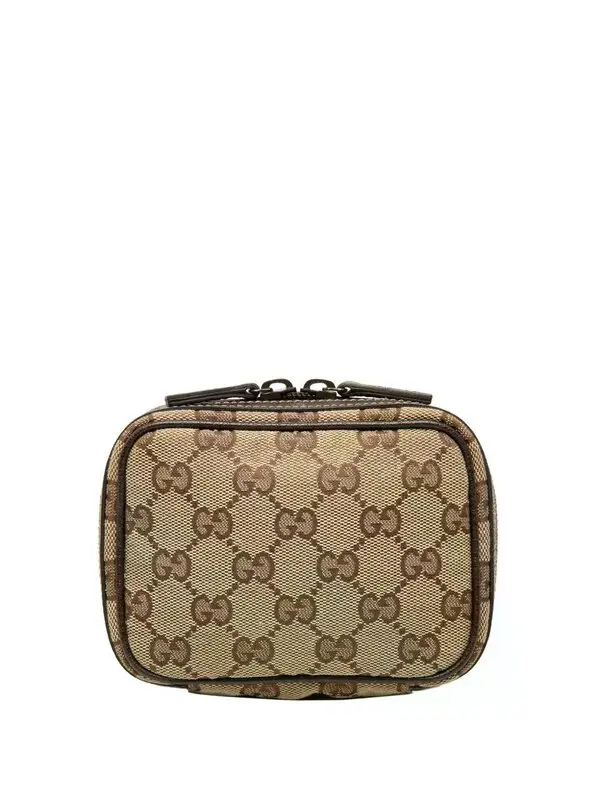 Gucci 2000-2015 Gg Canvas Cosmetic Pouch