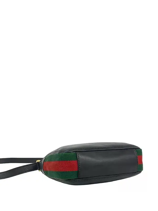 Gucci 20th Century Calfskin Web Crossbody Bag