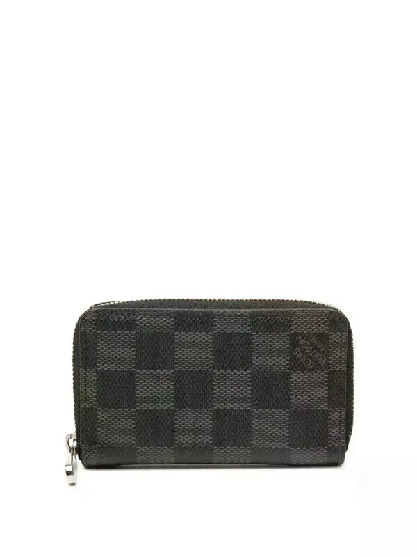 LOUIS VUITTON 2011 Damier Graphite Zippy Coin Pouch - Black
