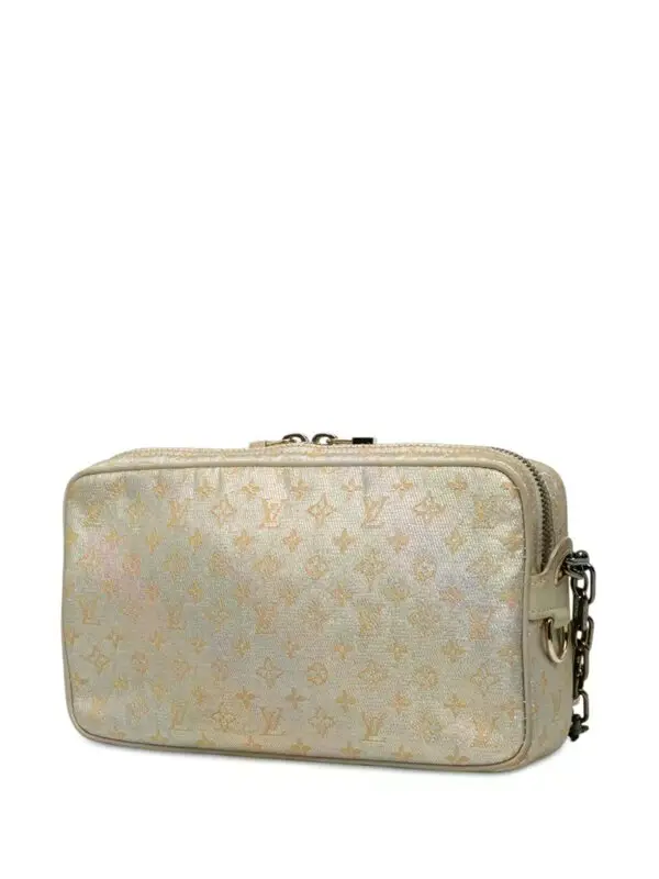 LOUIS VUITTON 2002 Monogram Mini Lin Shine Mckenna Shoulder Bag