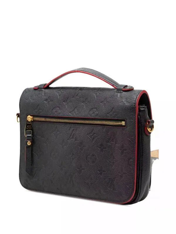 LOUIS VUITTON 2018 Monogram Empreinte Pochette Metis Satchel