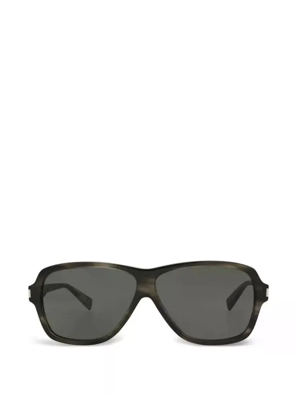 Saint Laurent Pilot-frame Sunglasses - Grey