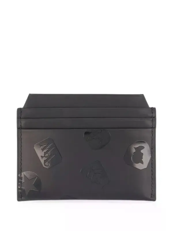 VIVIENNE WESTWOOD Orb-embossed Leather Card Holder