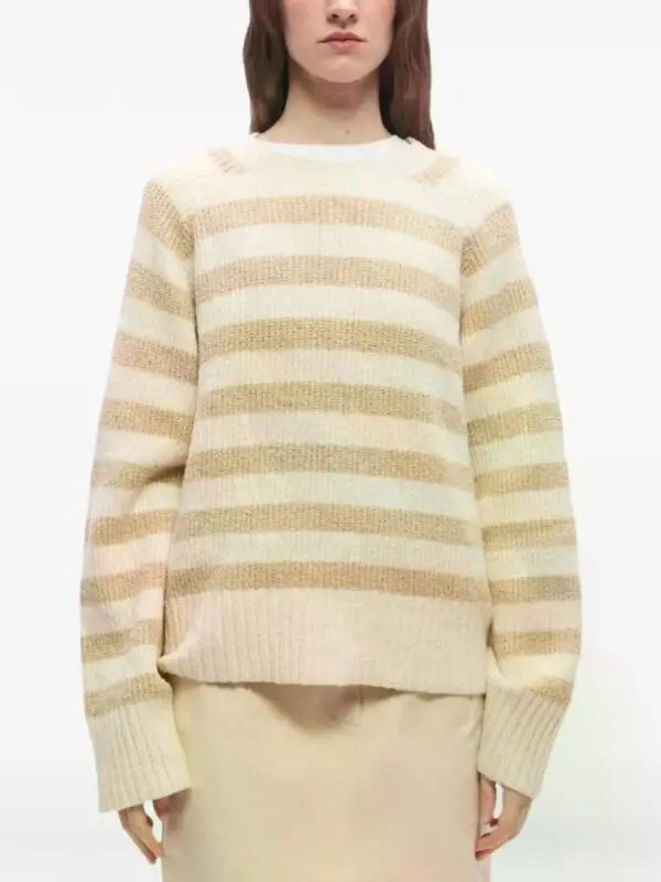 BOSS Frixel Stripe-pattern Sweater