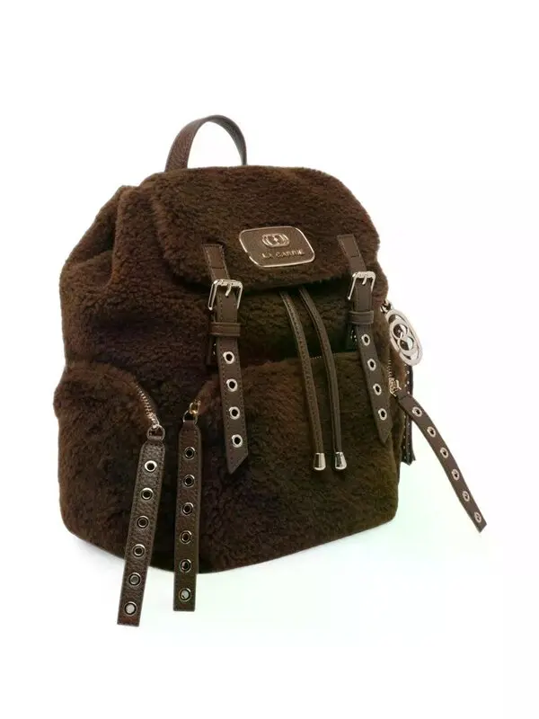LA CARRIE Logo Teddy Backpack