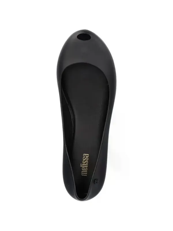 Melissa Nova Ultragirl Peep-toe Ballet Flats