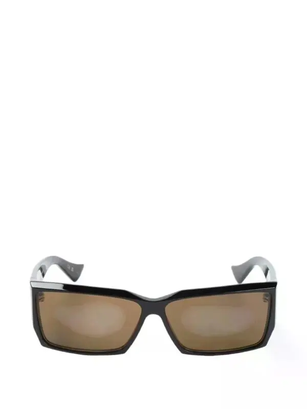 Valentino Garavani Rectangle-frame Sunglasses - Black