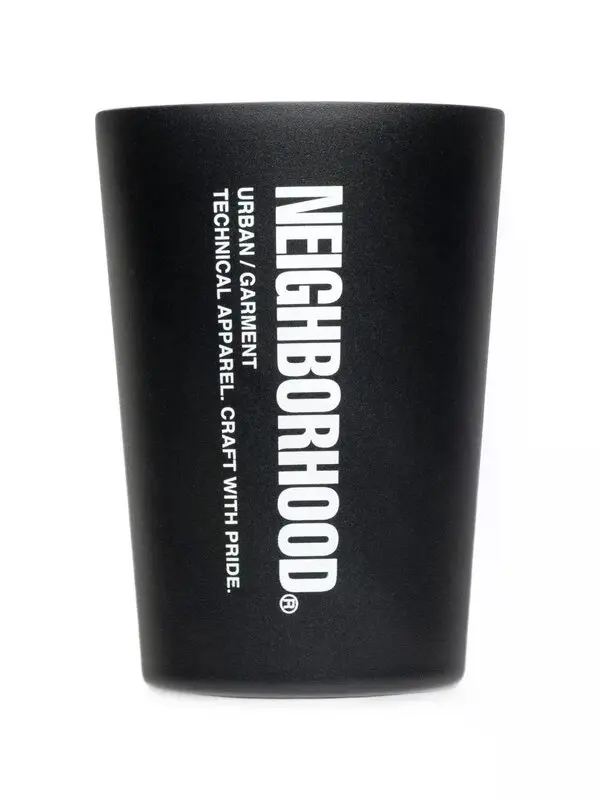 NEIGHBORHOOD Logo-print Tumbler Cup - Black