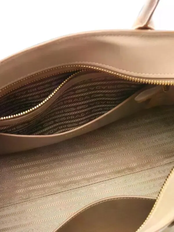 Prada 2010s Esplanade Saffiano Leather Tote Bag
