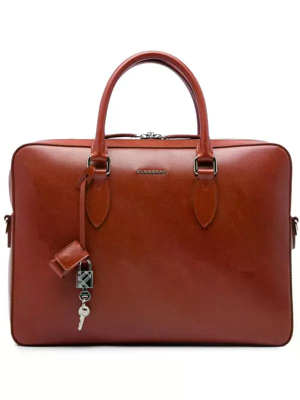 Burberry 2015-2026 Leather Barrow Business Bag