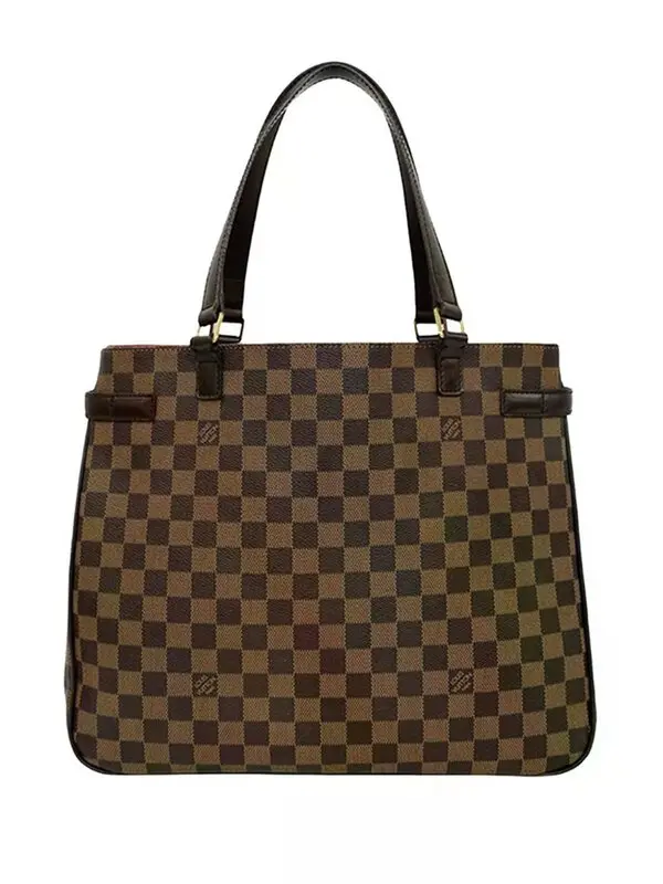 LOUIS VUITTON 2006 Damier Ebene Uzes Tote Bag