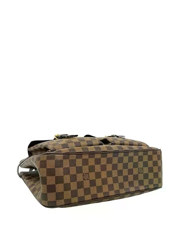 LOUIS VUITTON 2006 Damier Ebene Uzes Tote Bag