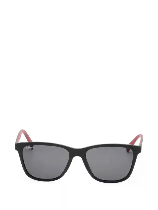 FERRAGAMO Matte-finish Square-frame Sunglasses