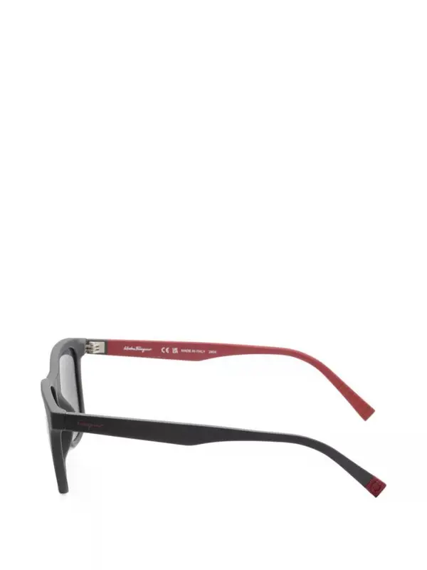 FERRAGAMO Matte-finish Square-frame Sunglasses