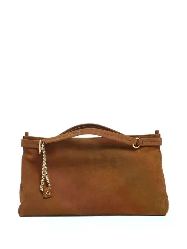 Orciani Medium Virgo Nabucco Suede Chain-link Tote Bag