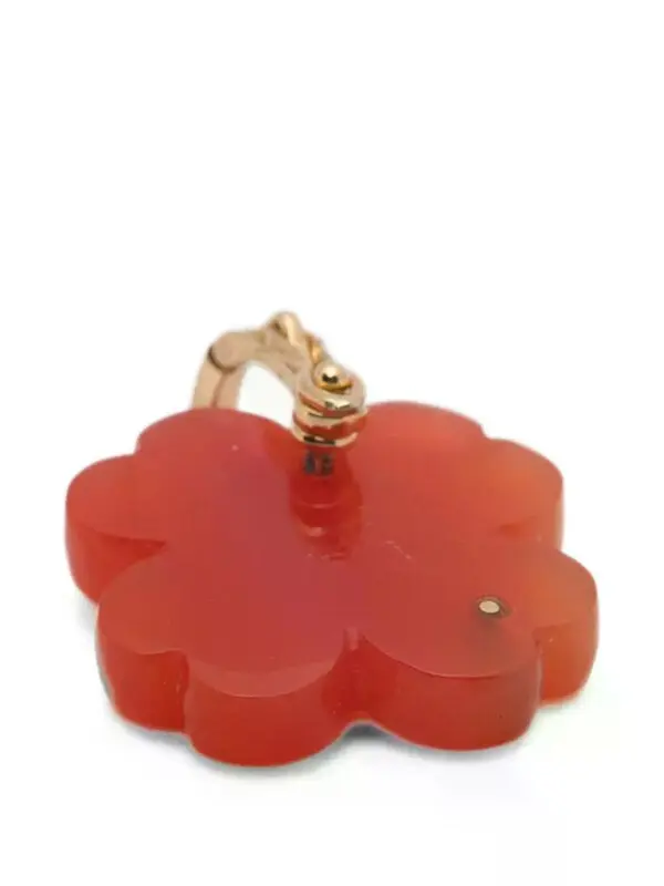 VIOLETTE Orange Sapphire And Diamond Pendant