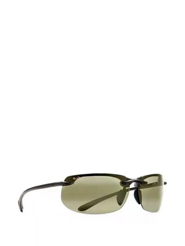 Maui Jim Banyans Rimless Sunglasses - Black