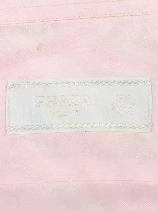 Prada 2010s Long-sleeve Cleric Shirt