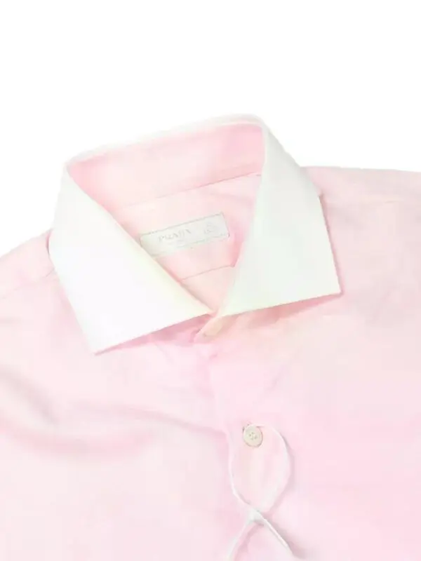Prada 2010s Long-sleeve Cleric Shirt