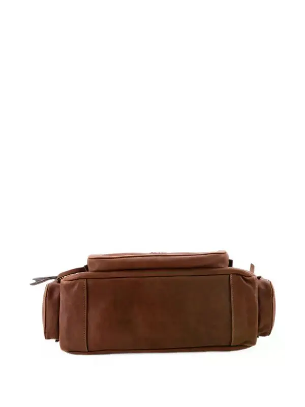 Miu Miu Pocket Bauletto Bag Leather Shoulder Bag