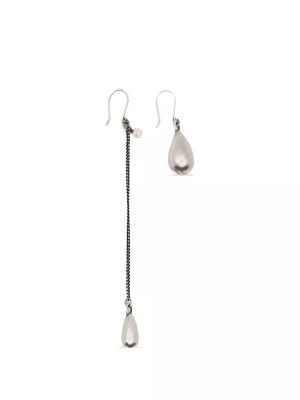 ANN DEMEULEMEESTER Judith Drop Earrings - Silver