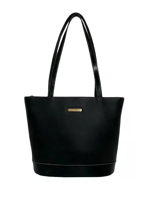 Burberry 20th Century Leather Tote Bag