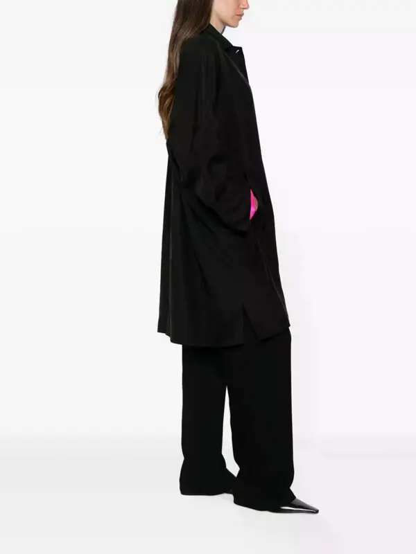 THE ROW Birgit Button-up Shirt - Black