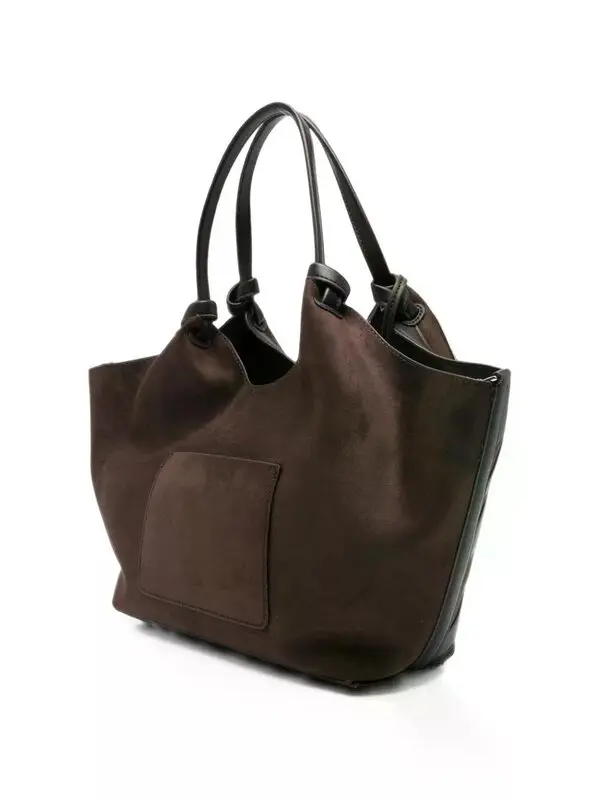 Dkny Medium Paula Diagonal-stripe Tote Bag