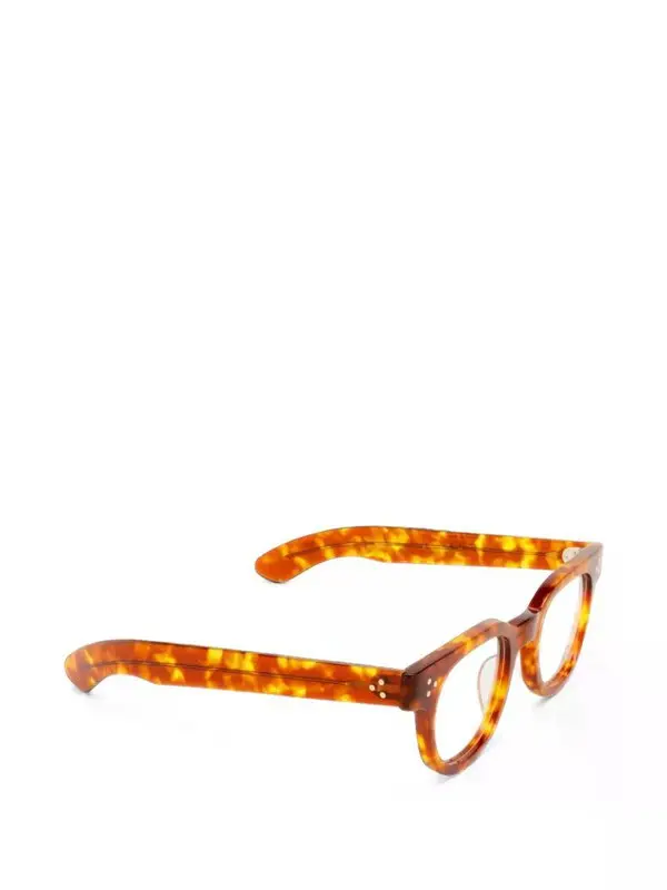 JULIUS TART OPTICAL Fdr Tortoiseshell-effect Glasses