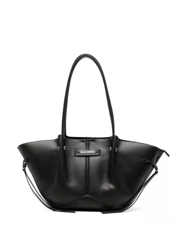 Karl Lagerfeld K/pierced Panelled Drawstring Tote Bag