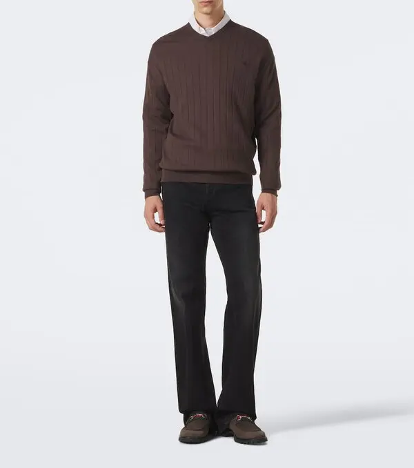 Gucci Horsebit Suede Loafers