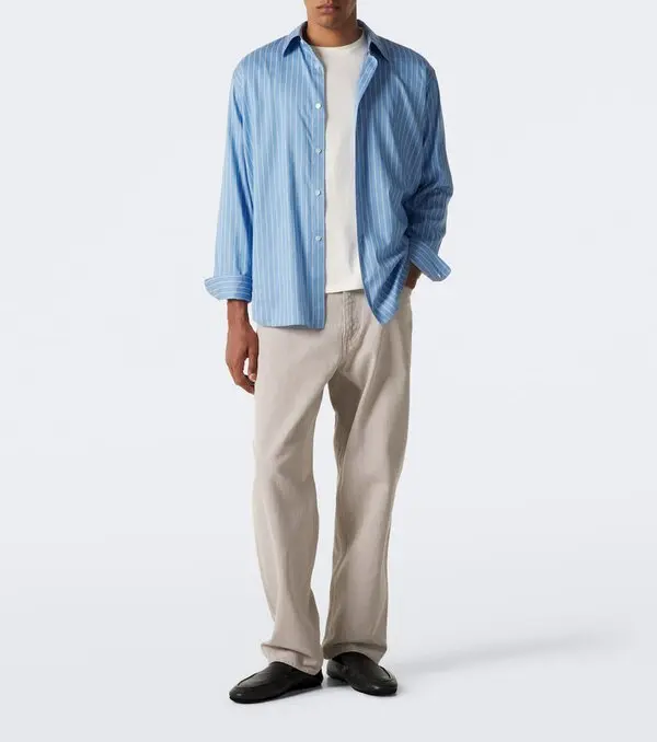 Auralee Cotton And Cashmere Jersey T-shirt