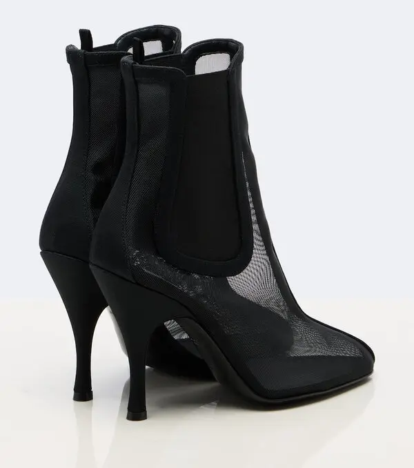 Alaïa Mesh Ankle Boots