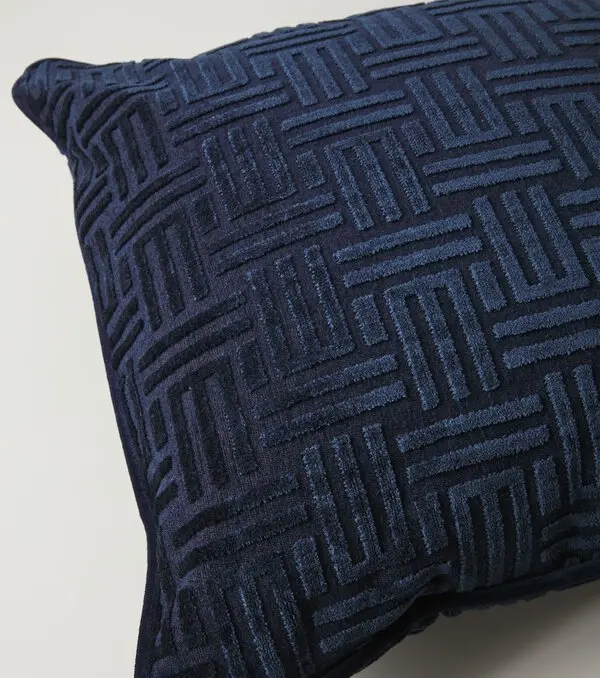 Etro Flag Monogram Corduroy Cushion