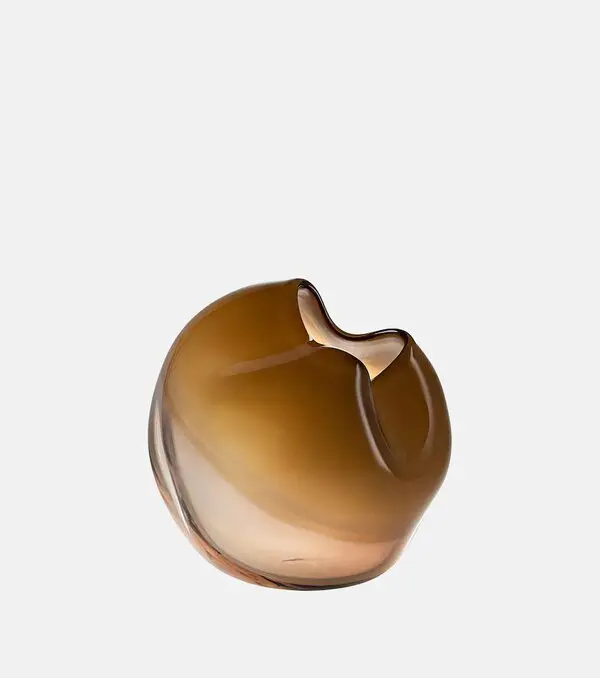 ALEXA LIXFELD Komet Glass Vase - Brown