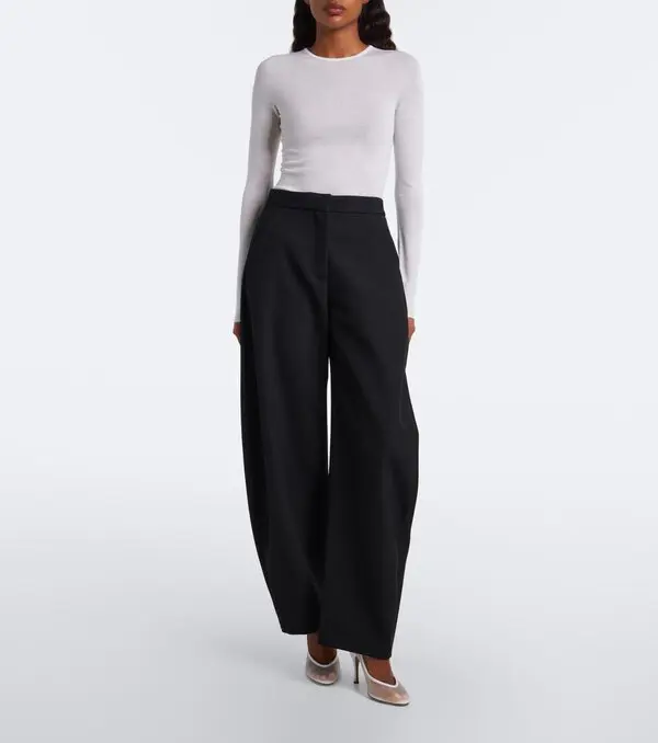 Alaïa Wool Bodysuit - White