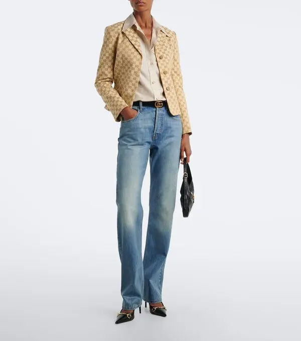 Gucci Faded Straight Jeans
