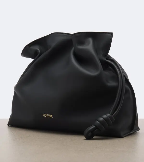 Loewe Flamenco Medium Leather Clutch