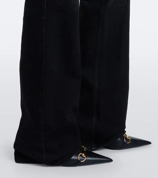 Gucci Mid-rise Flared Jeans