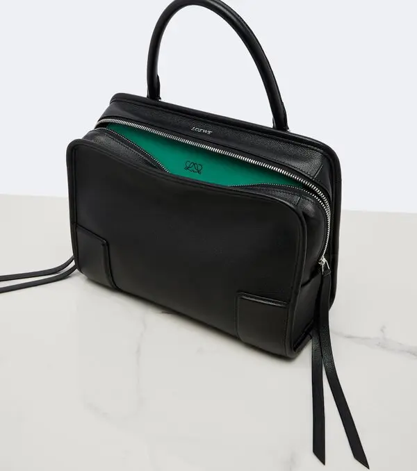 Loewe Amazona 180 Medium Leather Top-handle Bag