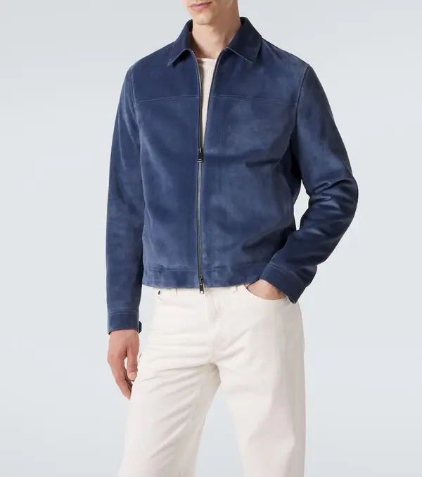 Zegna Suede Jacket