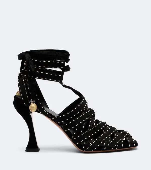 Zimmermann Corsage Canvas Sandals