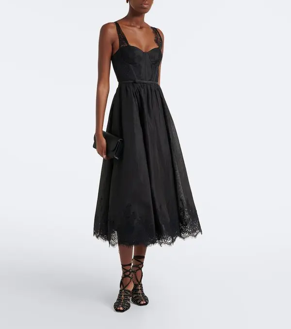 Zimmermann Corsage Canvas Sandals
