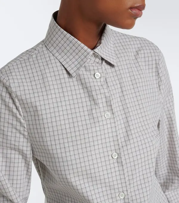 MAISON MARGIELA Checked Cotton Shirt