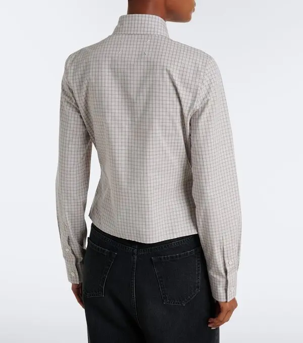 MAISON MARGIELA Checked Cotton Shirt