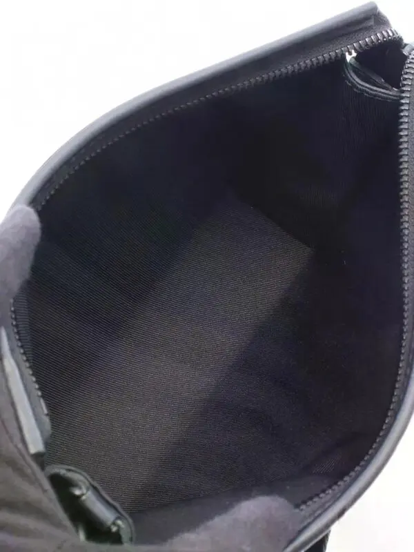 LOUIS VUITTON Monogram Shadow Gaston Clutch Bag