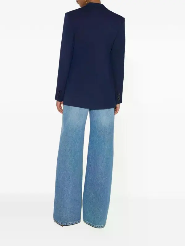 Elisabetta Franchi Single-breasted Gabardine Jacket