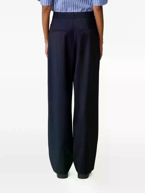 Claudie Pierlot Pleated Straight-leg Trousers