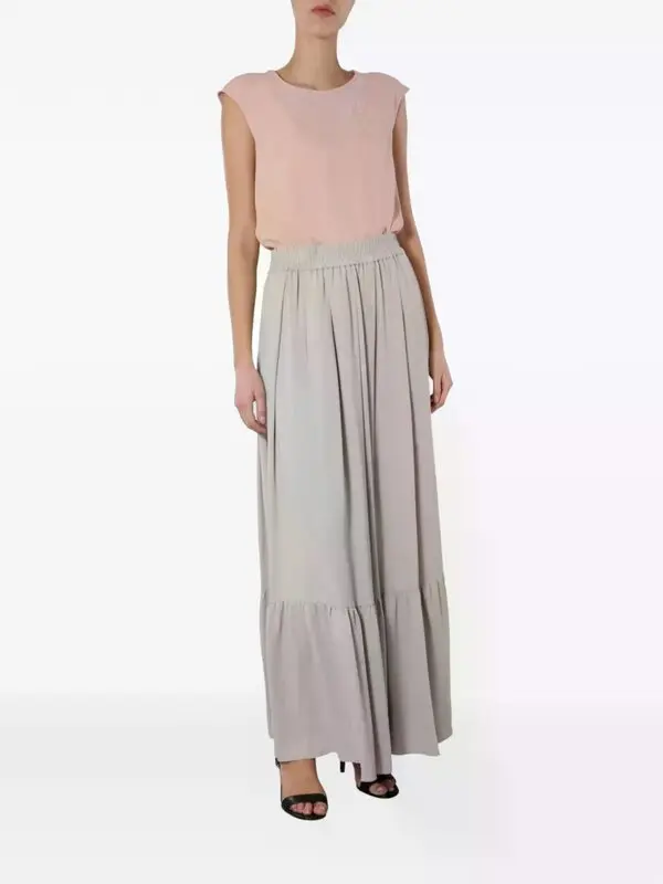Fabiana Filippi Round-neck Sleveless Top