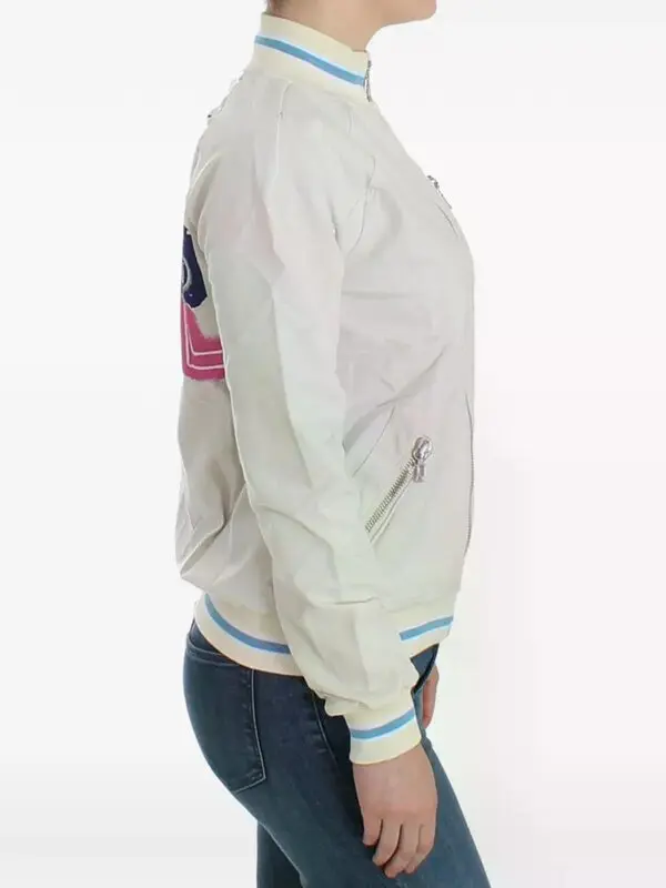 John Galliano Logo-print Zip-up Sweatshirt